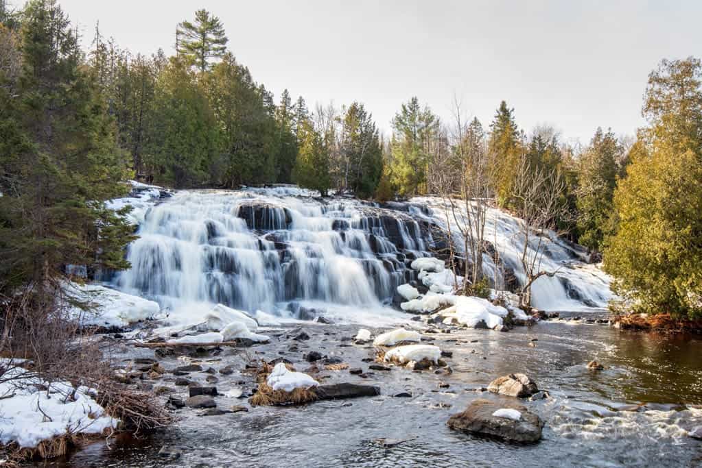 Bond Falls - Scenic Upper Michigan Waterfall