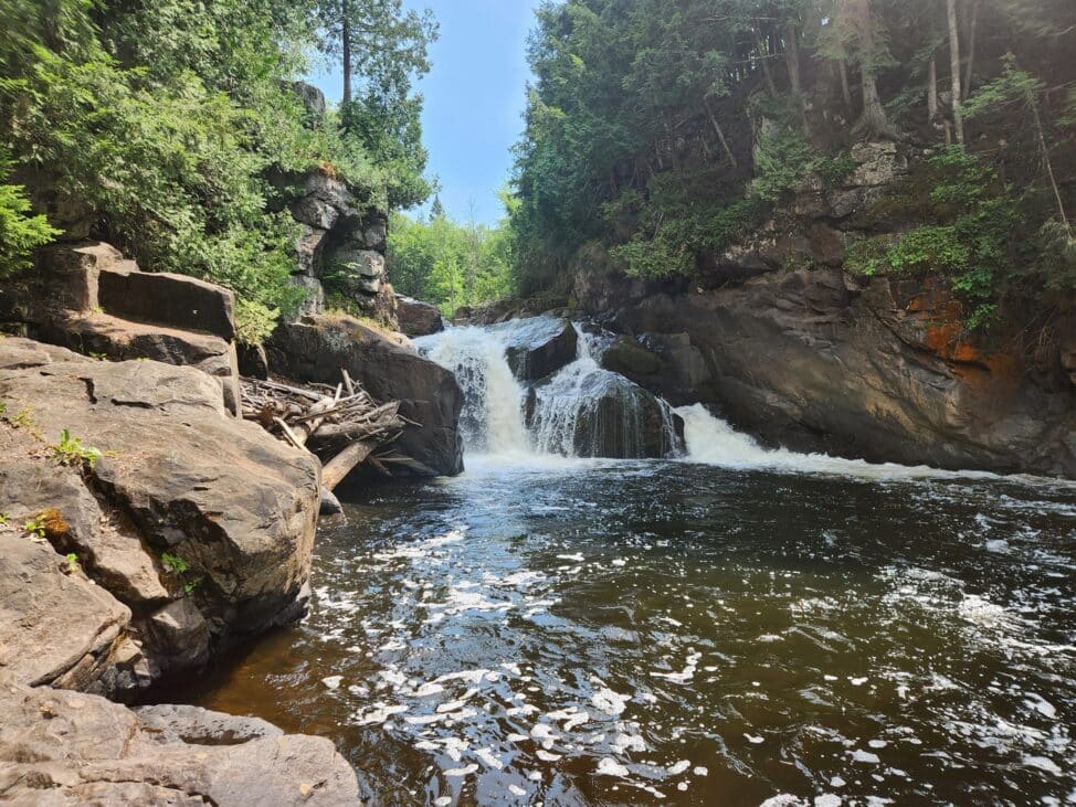 Sturgeon Falls | Baraga MI Waterfalls | Upper Peninsula of Michigan