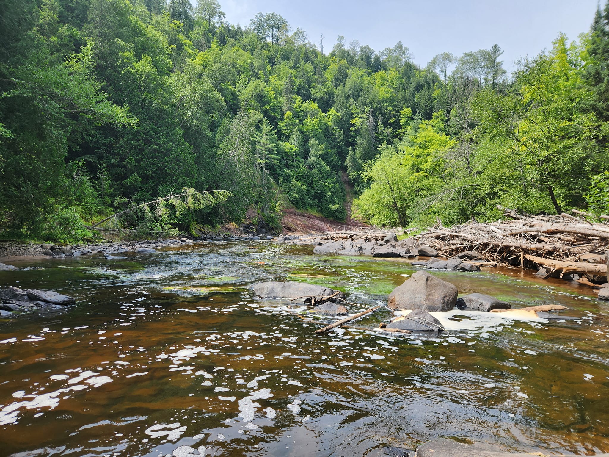Sturgeon Falls | Baraga MI Waterfalls | Upper Peninsula of Michigan