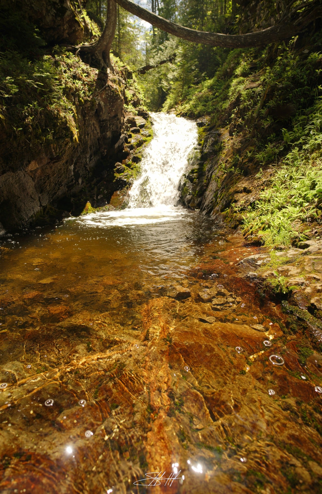 Discover Jacob's Falls in the Keweenaw Peninsula - Upper Peninsula of ...