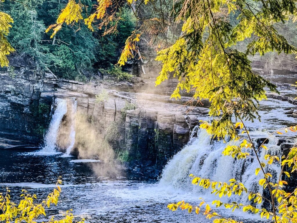 Manabezho Falls: Discover One of Upper Michigan's Majestic Waterfalls